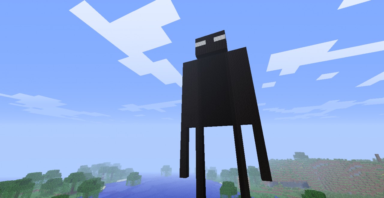 Giant Enderman Minecraft Map