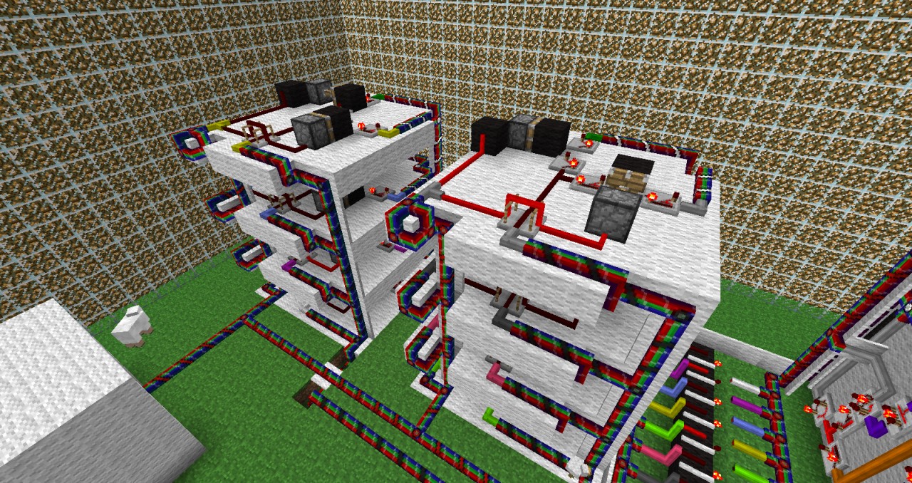 Changeable Redstone Lock Minecraft Map