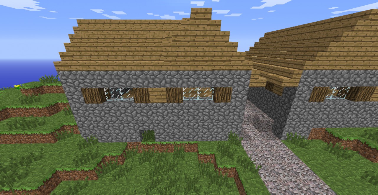 1.8 NPC Village+Farm Minecraft Map