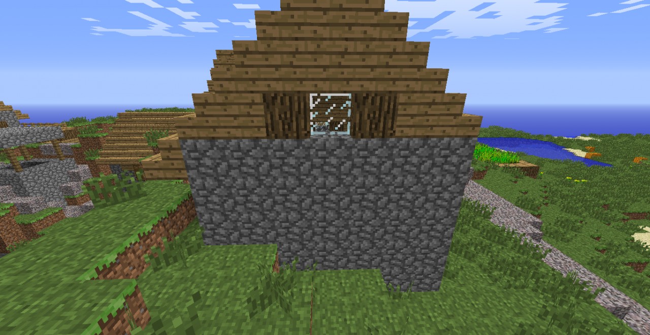 1.8 NPC Village+Farm Minecraft Map