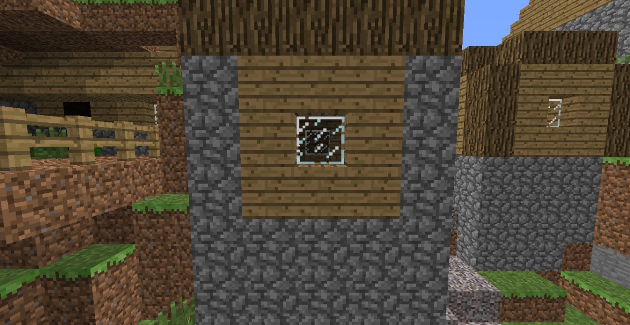 1.8 NPC Village+Farm Minecraft Map