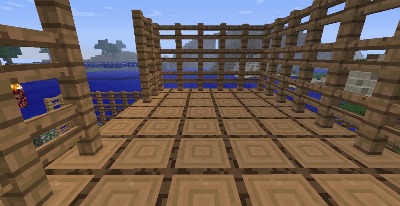 My House with Fishing dock Etc. Minecraft Map