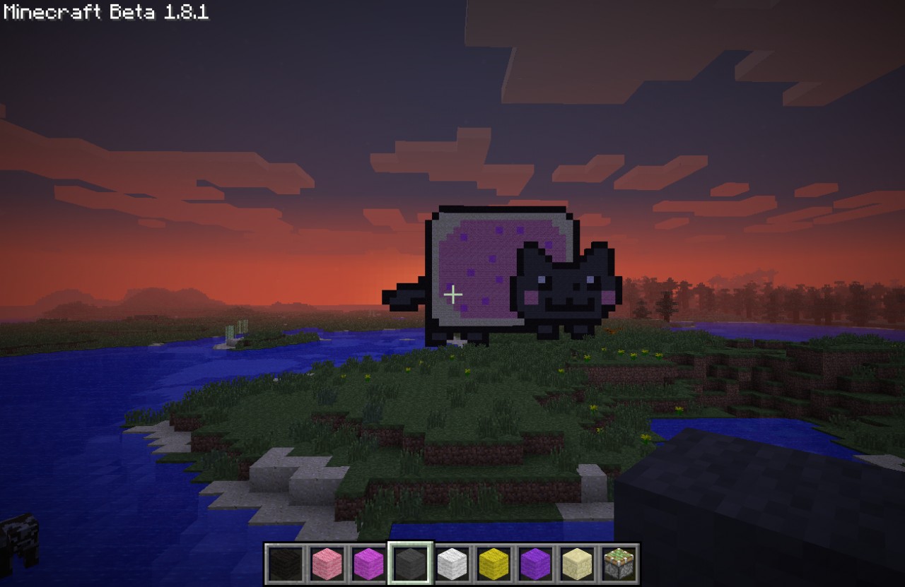 Nyan Cat w/o rainbow Minecraft Map