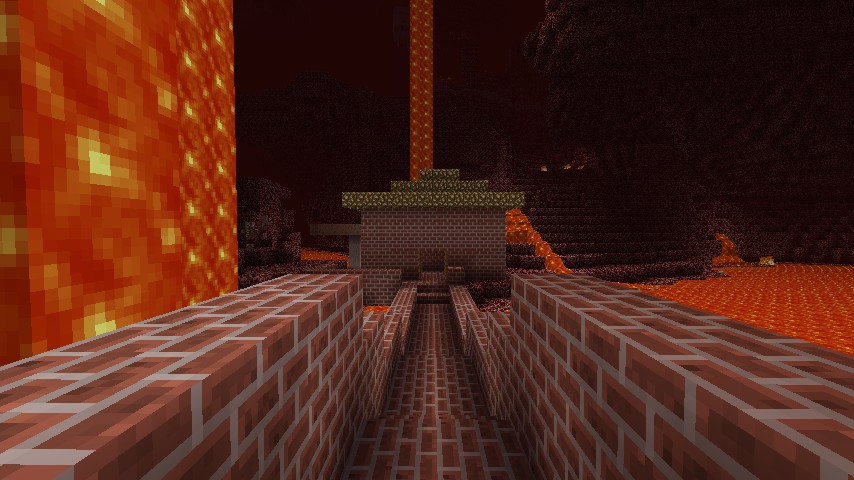 Small Nether House Minecraft Map