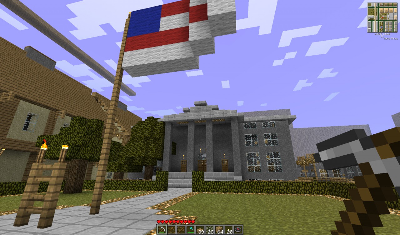 Back To The Future Courthouse Square Minecraft Map