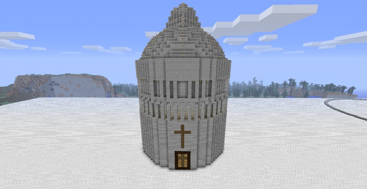 Large Temple Minecraft Map