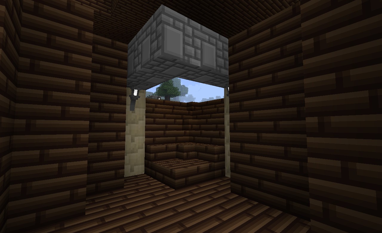 Geometric Floating House Minecraft Map