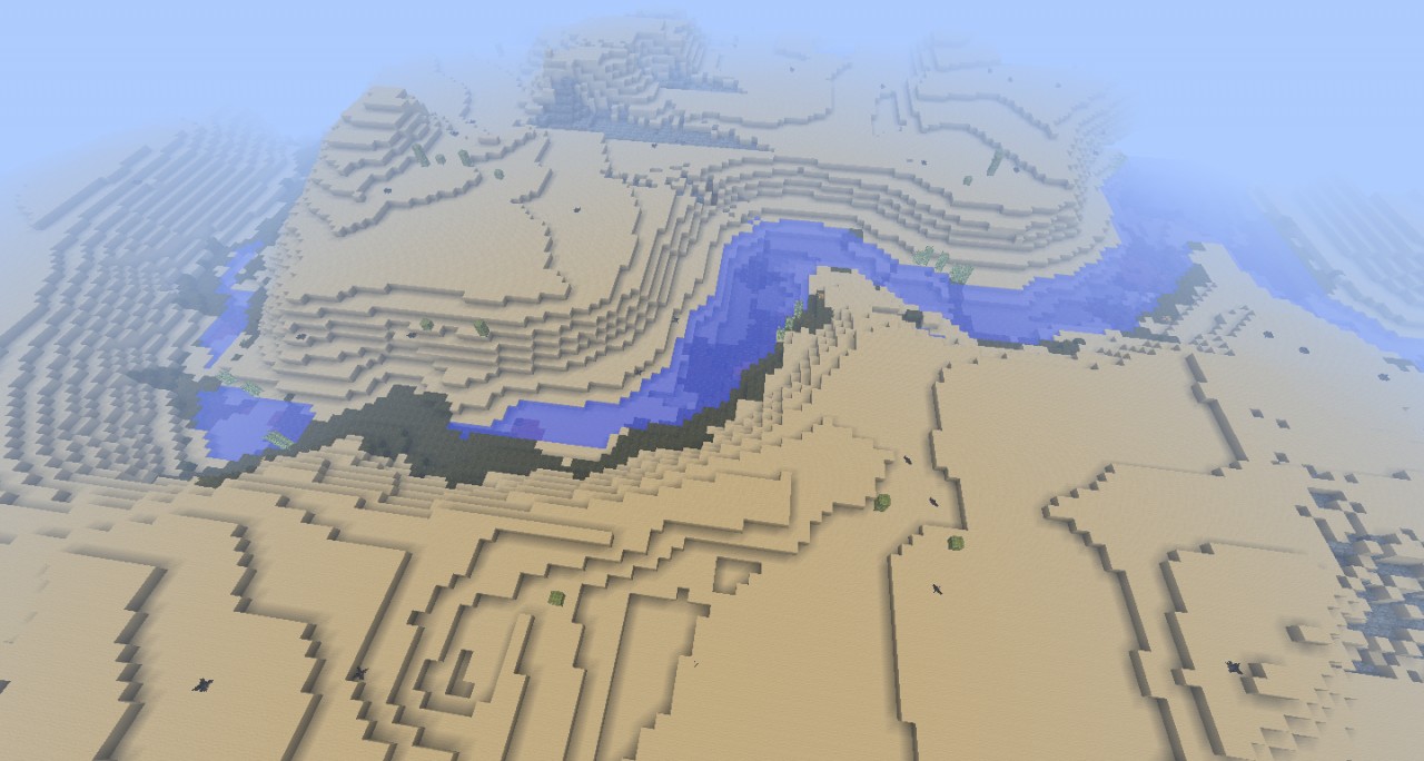 nice lovely map, with random village! Minecraft Map