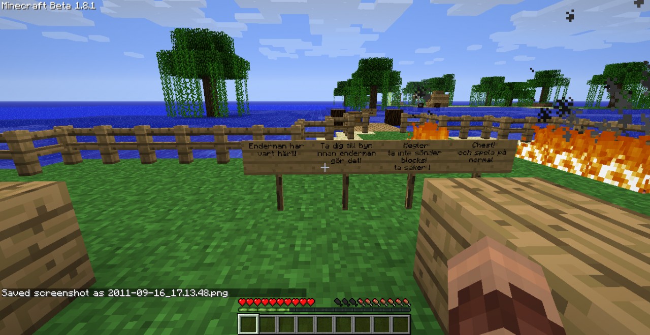 Minecraft Costum map Endermans time (swedish) Minecraft Map