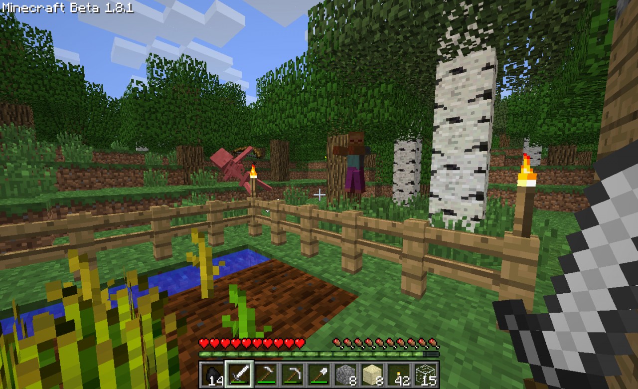 MOB VS MOB?! the epic battles between mobs!