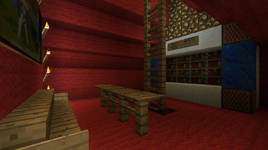 Living inside a Canadian Flag! Minecraft Map