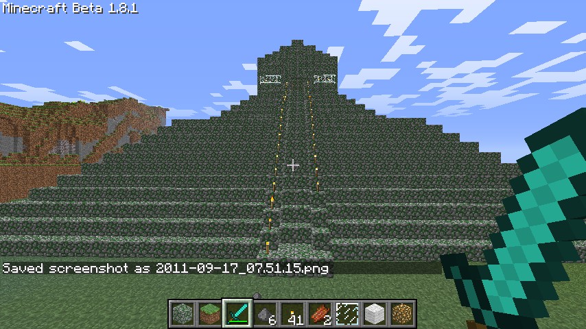 Aztec Pyramid Minecraft Map