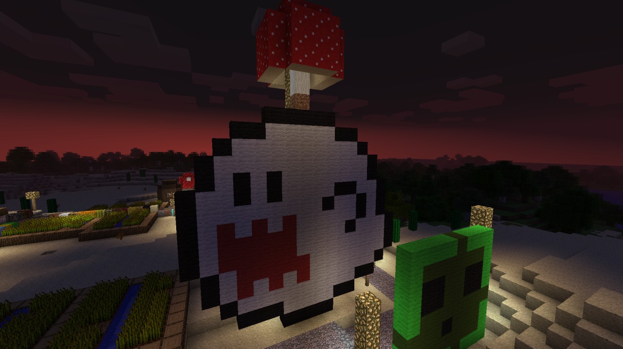 mushroom boo Minecraft Map