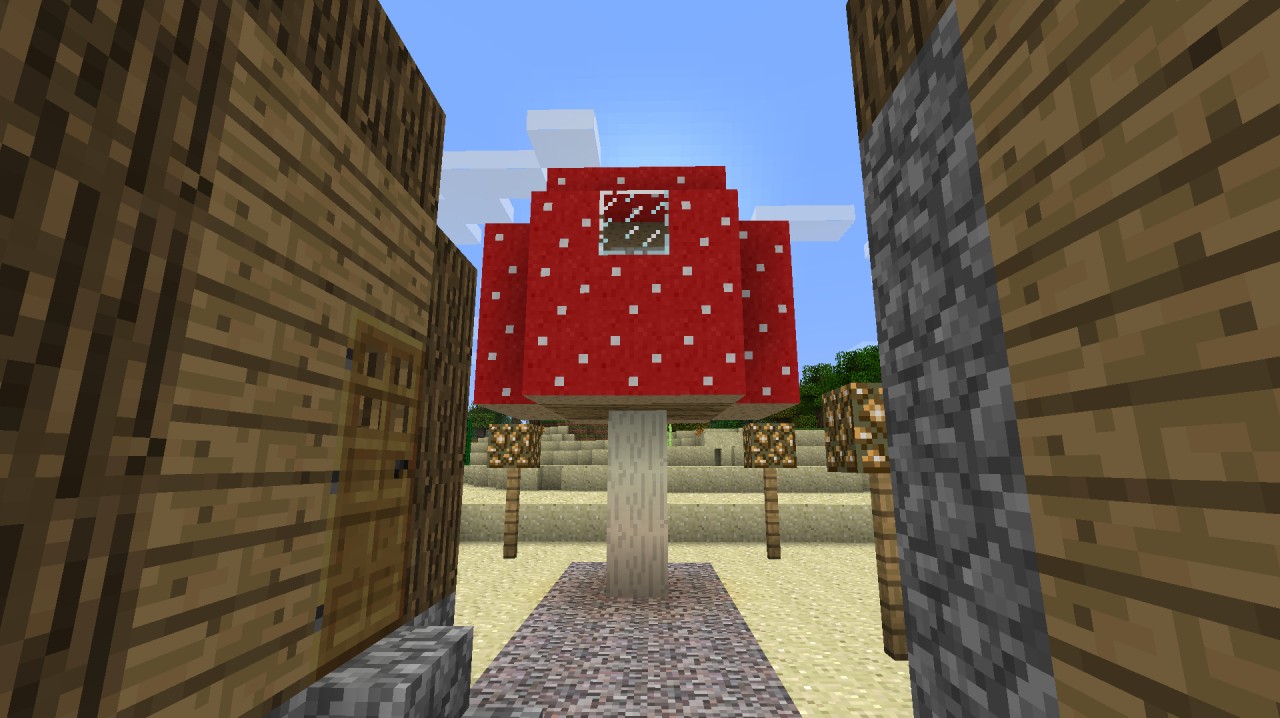 mushroom house Minecraft Map