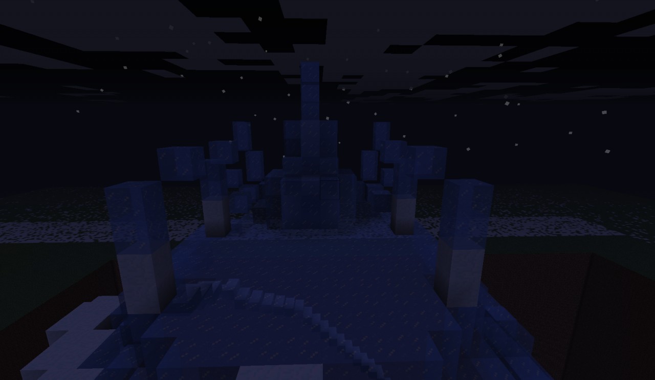 Ice crown glacier Minecraft Map