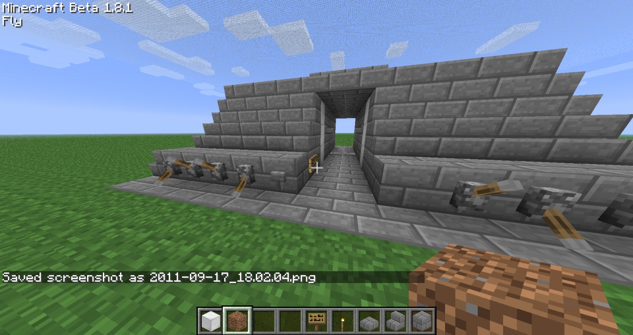 Piston door with code 2 Minecraft Map