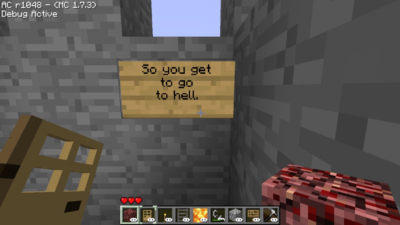 Hell Escape (adventurecraft mod) Minecraft Map