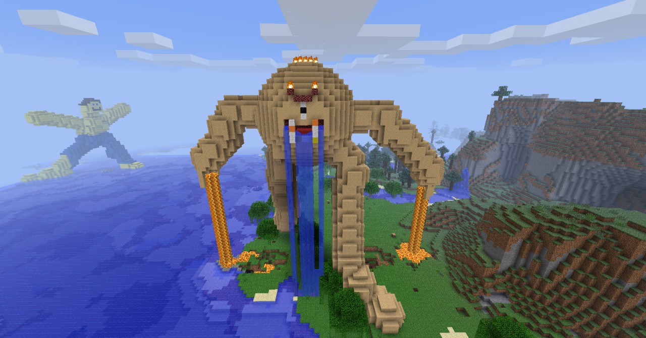 Cashm's Big one Eyed Monster! Minecraft Map