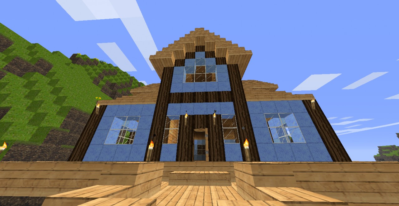 My First house. Minecraft Map