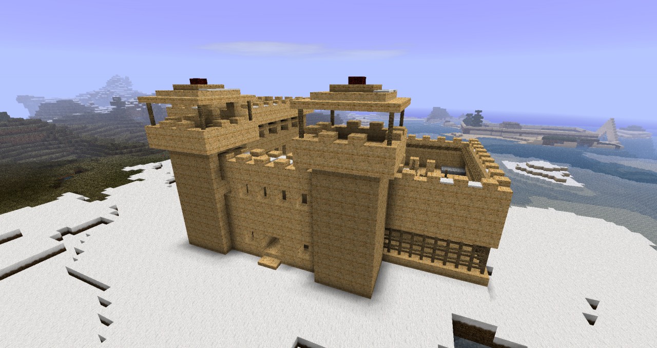 Egyptian Barracks Minecraft Map