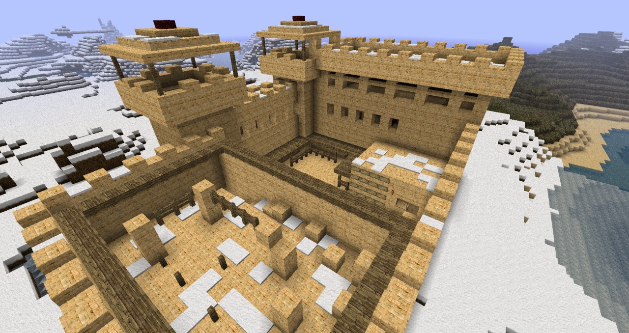 Egyptian Barracks Minecraft Map