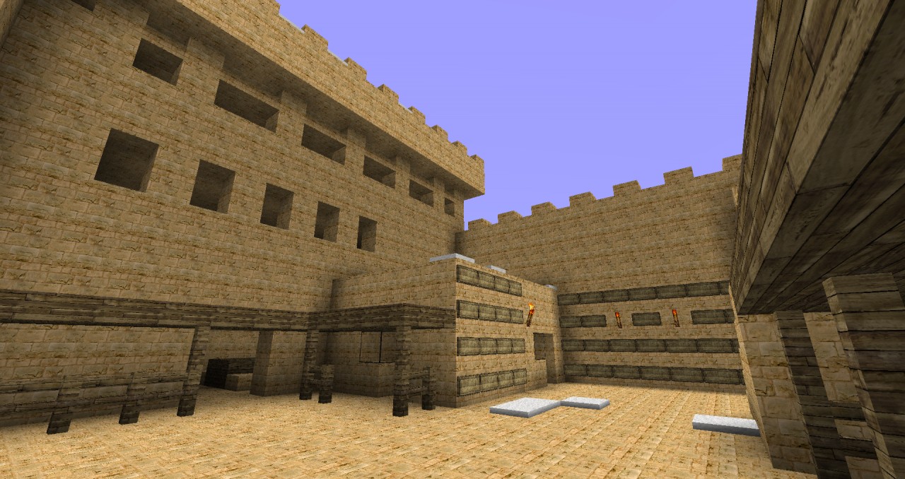 Egyptian Barracks Minecraft Map