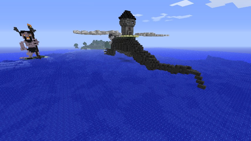 warlocks dragon Minecraft Map