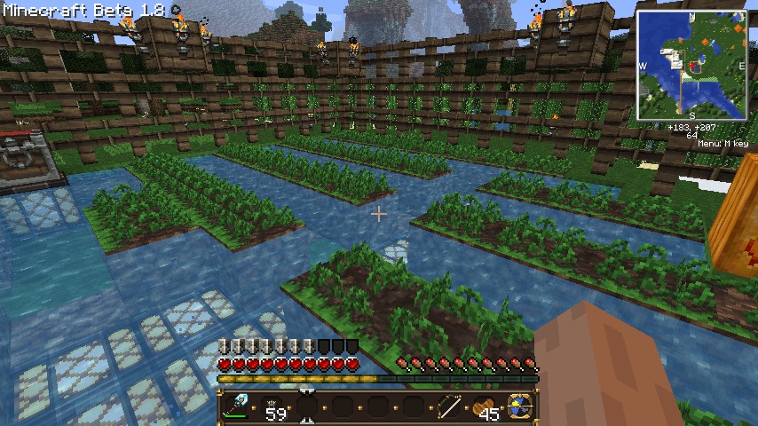 silver sand house Minecraft Map