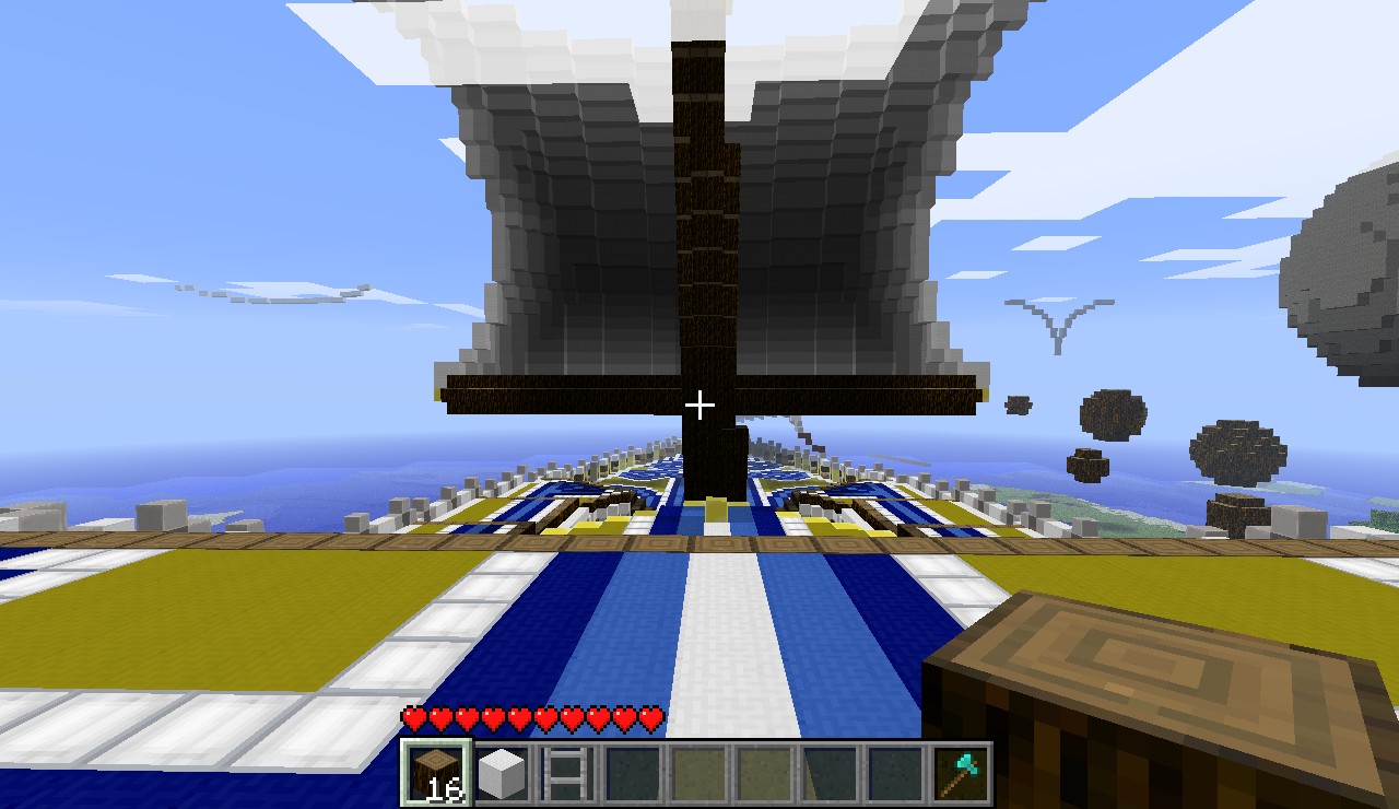 Wooden Cruise Ship Minecraft Map
