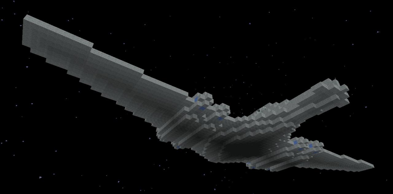 Naboo J-Type Diplomatic Barge from Star Wars Minecraft Map