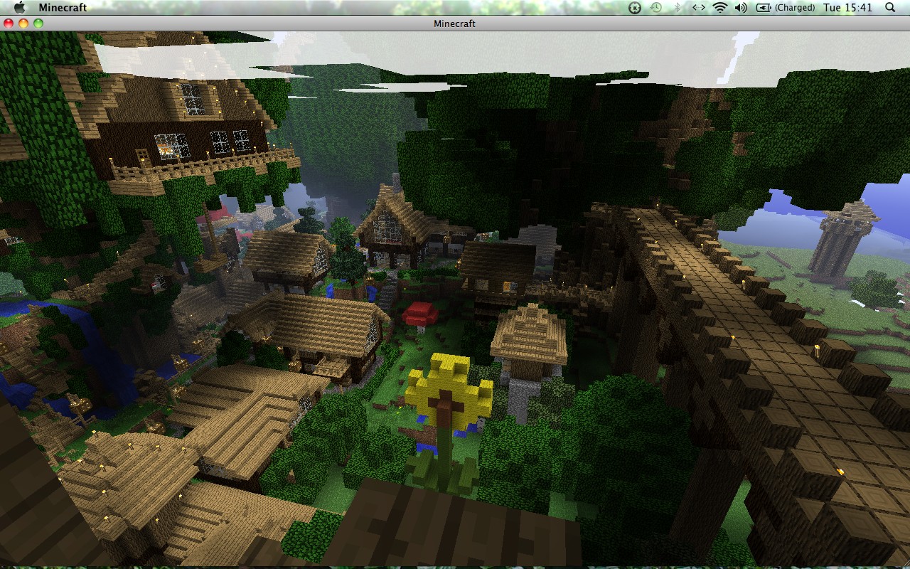 Mushroom Village Minecraft Map