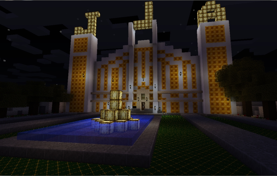 Meanwhile....at the Hall Of Justice.... Minecraft Map