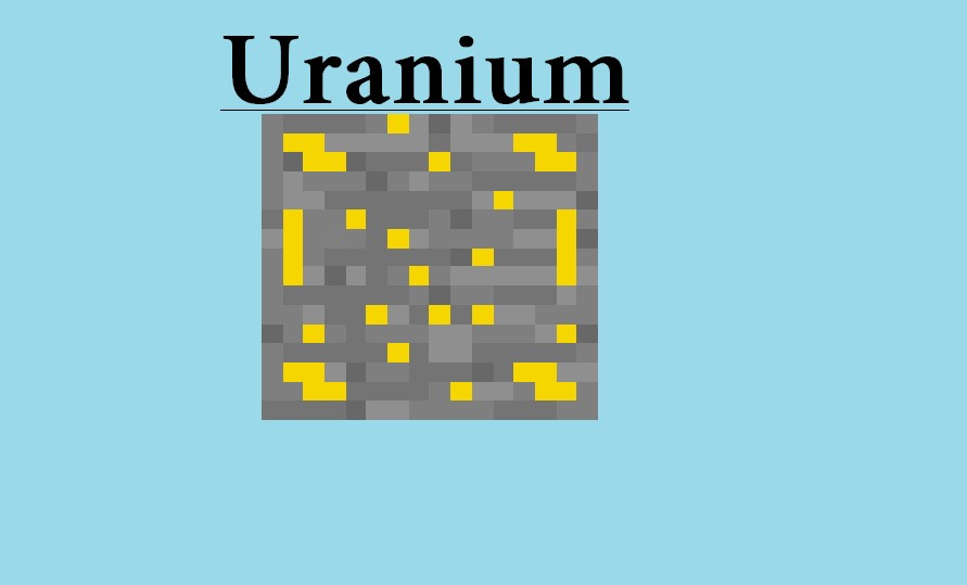 NOM NOM Uranium Minecraft Mod