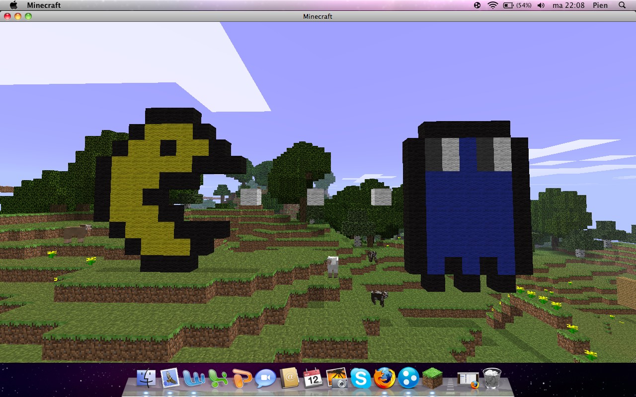 pack man Minecraft Map