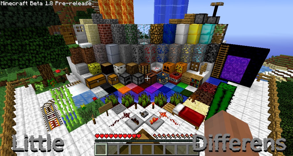Little Differences 1.1 Minecraft Texture Pack