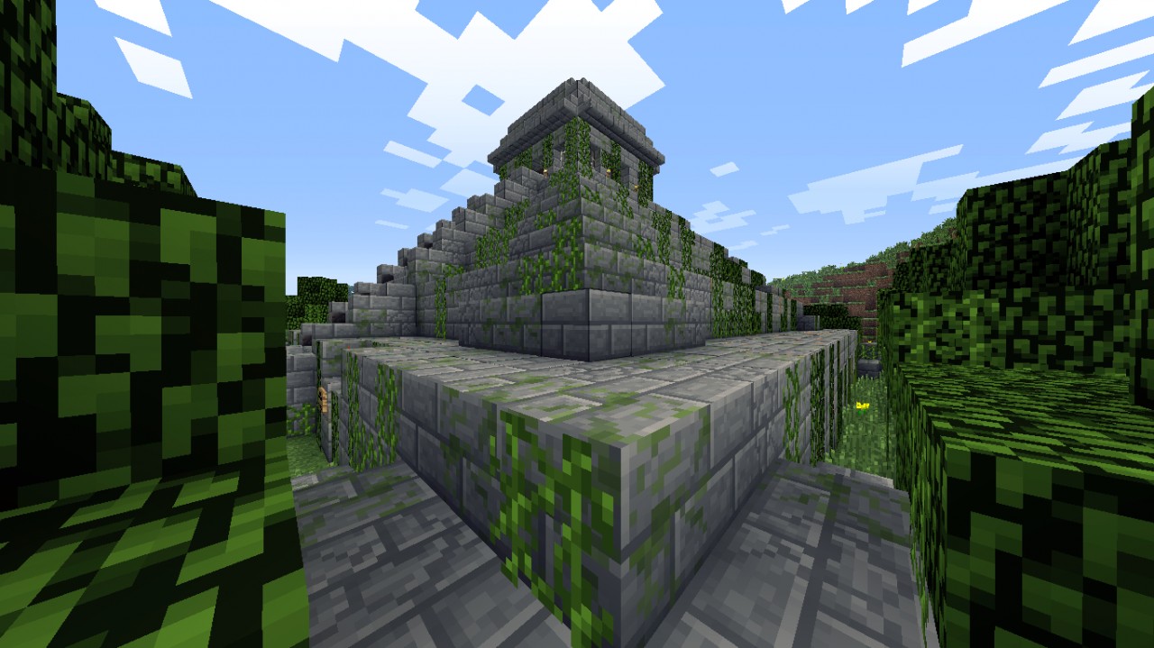 Aztec Temple Minecraft Map