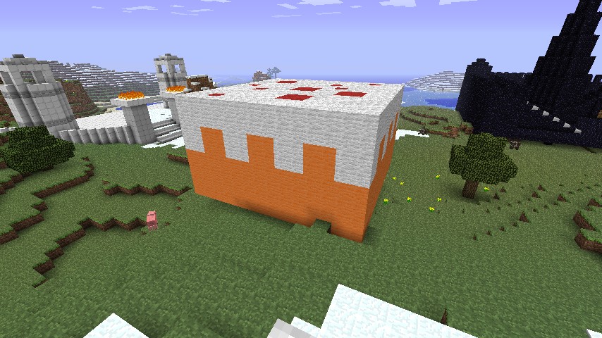 Giant Cake Minecraft Map