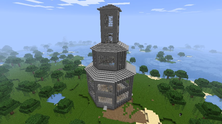 Tower of notch Minecraft Map