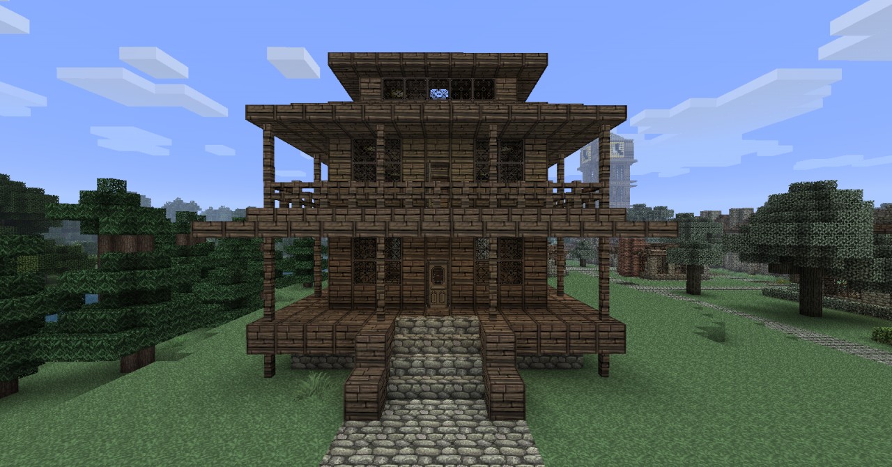 Rustic home Minecraft Map