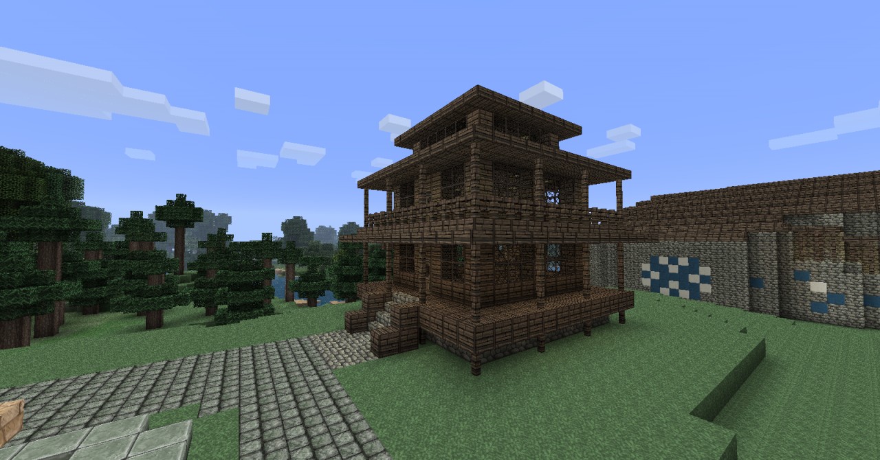 Rustic home Minecraft Map