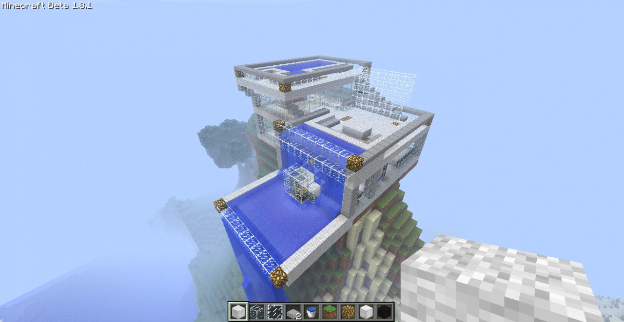 Falling Waters Vacation Home Minecraft Map