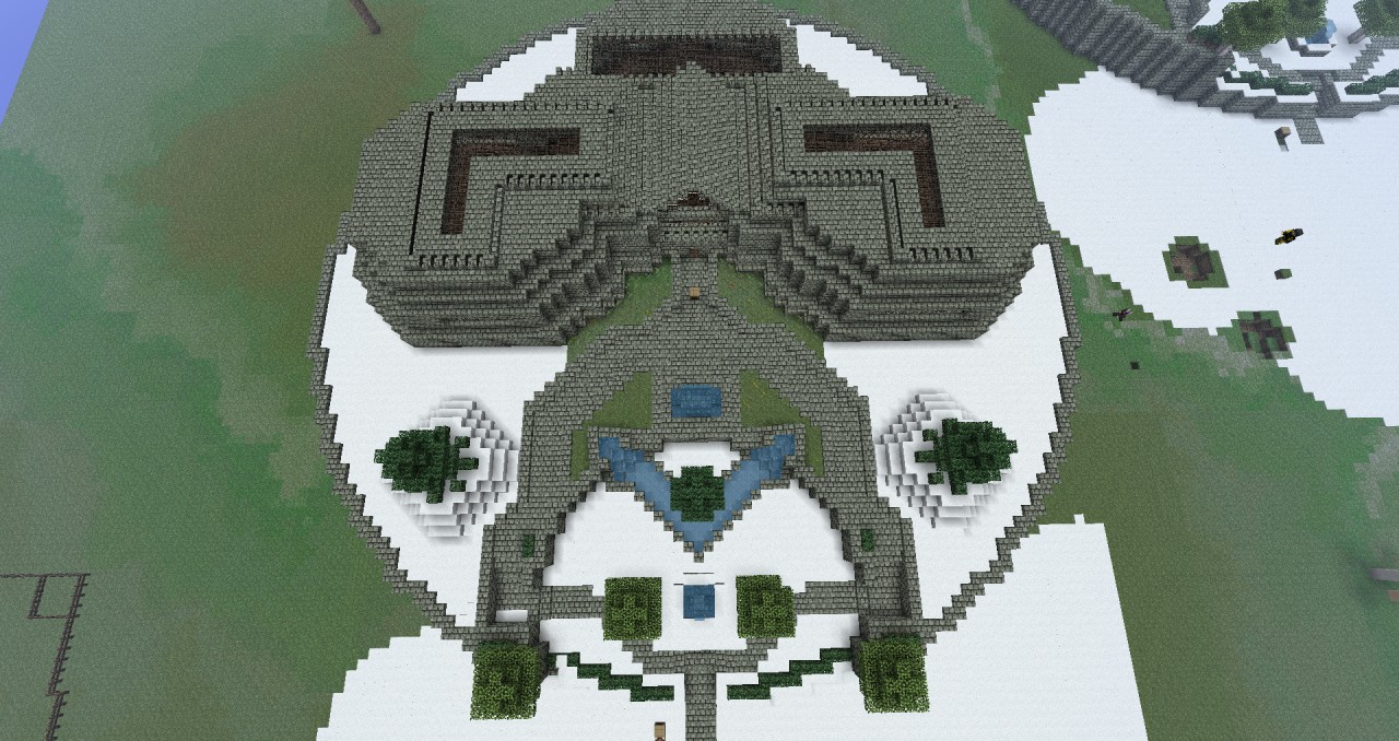Snow Spawn Building Minecraft Map
