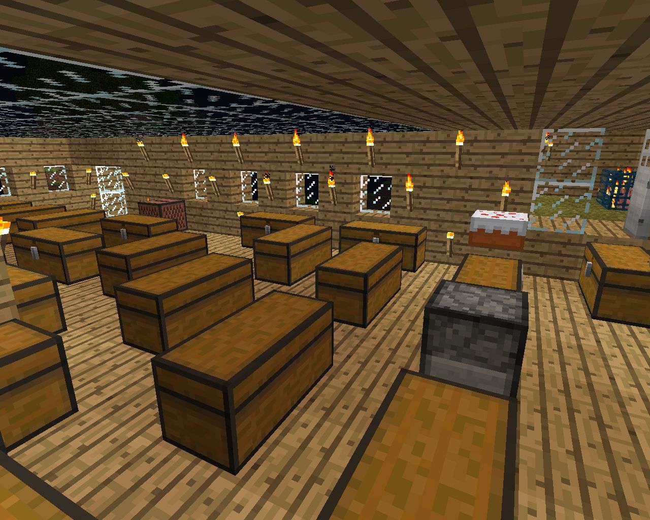 my huge sphere home Minecraft Map