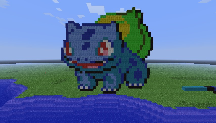 Bulbasaur, all forms Minecraft Map