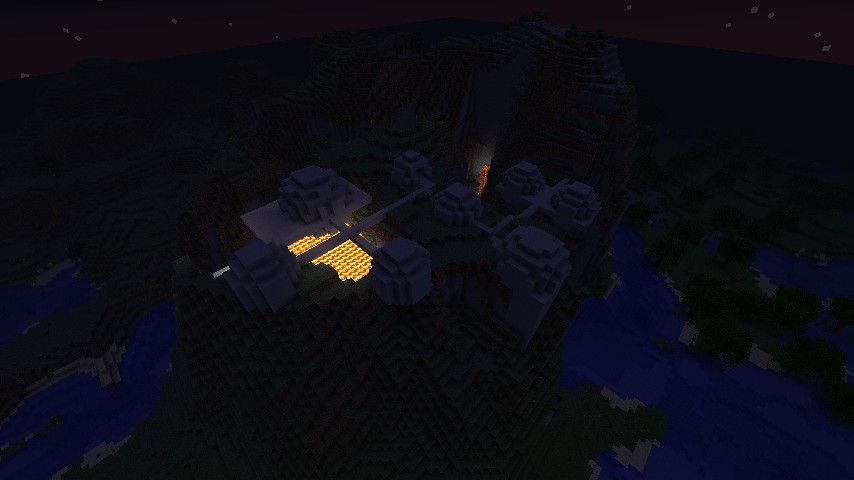 Small clay village Minecraft Map