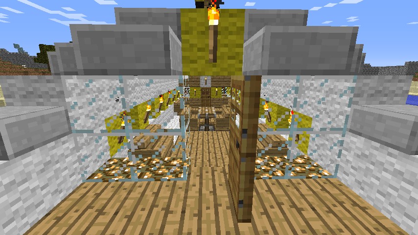 Yellow Sailboat Minecraft Map