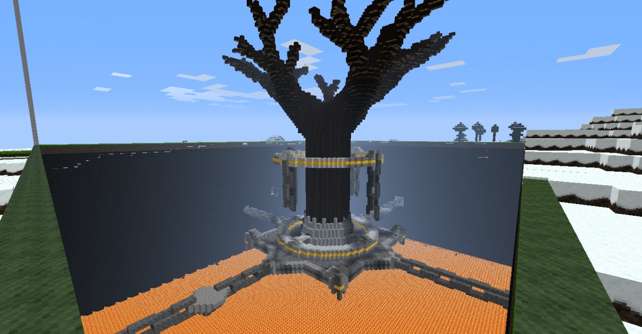 Tree of a Broken World Minecraft Map