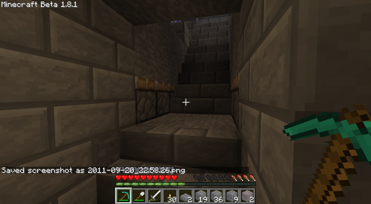 Hidden Piston Staircase (Advanced) Minecraft Map