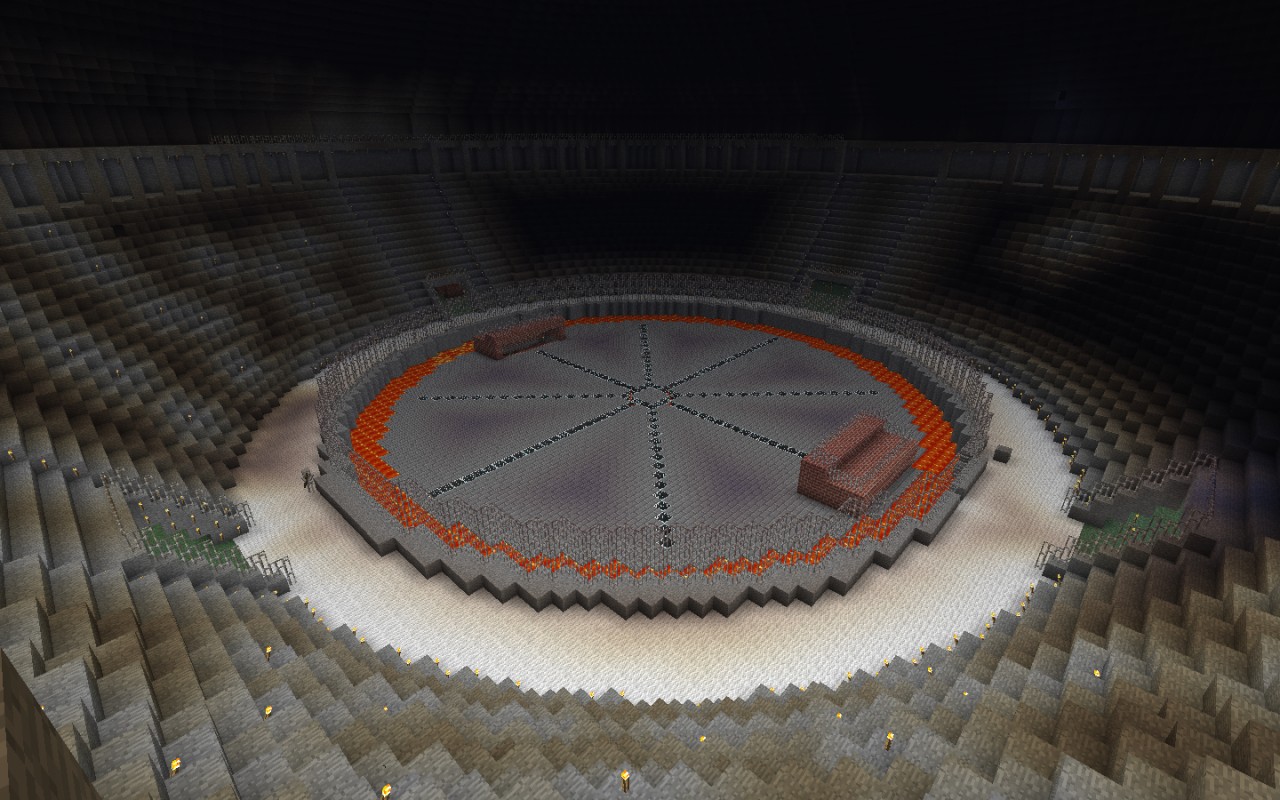 Spleef Arena Minecraft Map