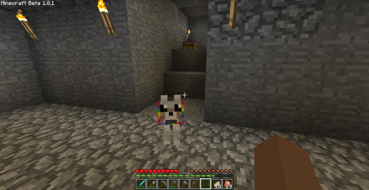 Cute Tame Wolf Minecraft Texture Pack